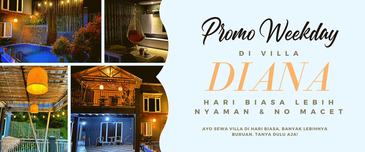 Sewa Villa Puncak Cisarua Bogor Harga Murah - Villa Erika Rose